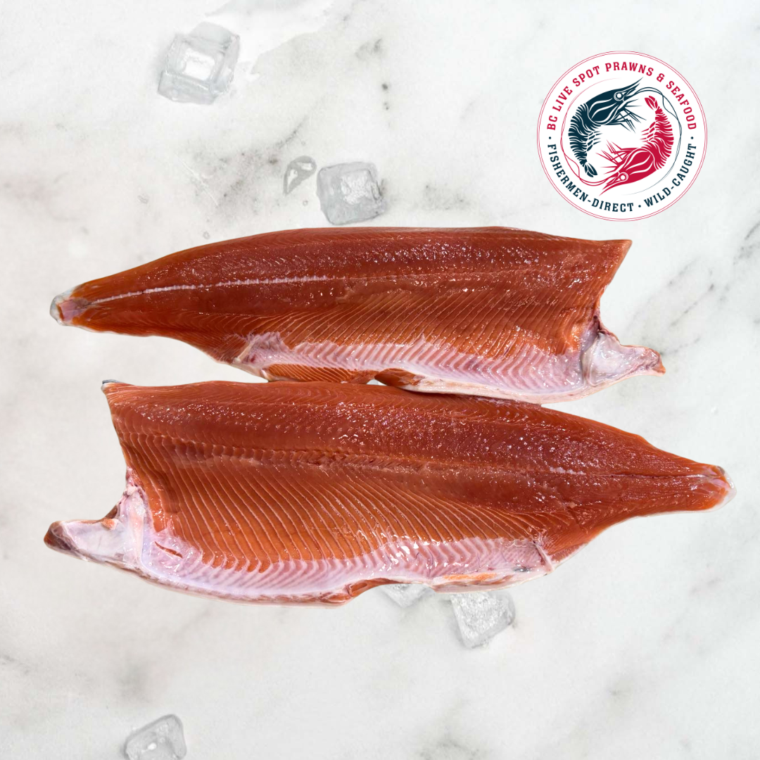 Frozen Wild Coho Salmon Fillet | BC Live Spot Prawns & Seafood